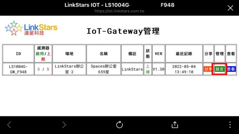 LS1004 操作說明 – LinkStars LTD.